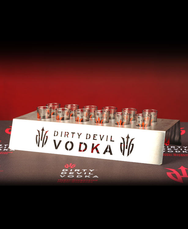 Shooter Tray w/ 1oz Shooters – dirtydevilvodka